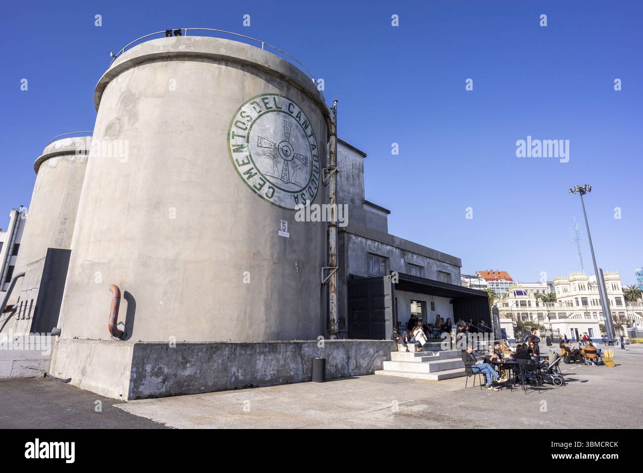 Old cement silos converted into a museum and foundation, Marta Ortega ...
