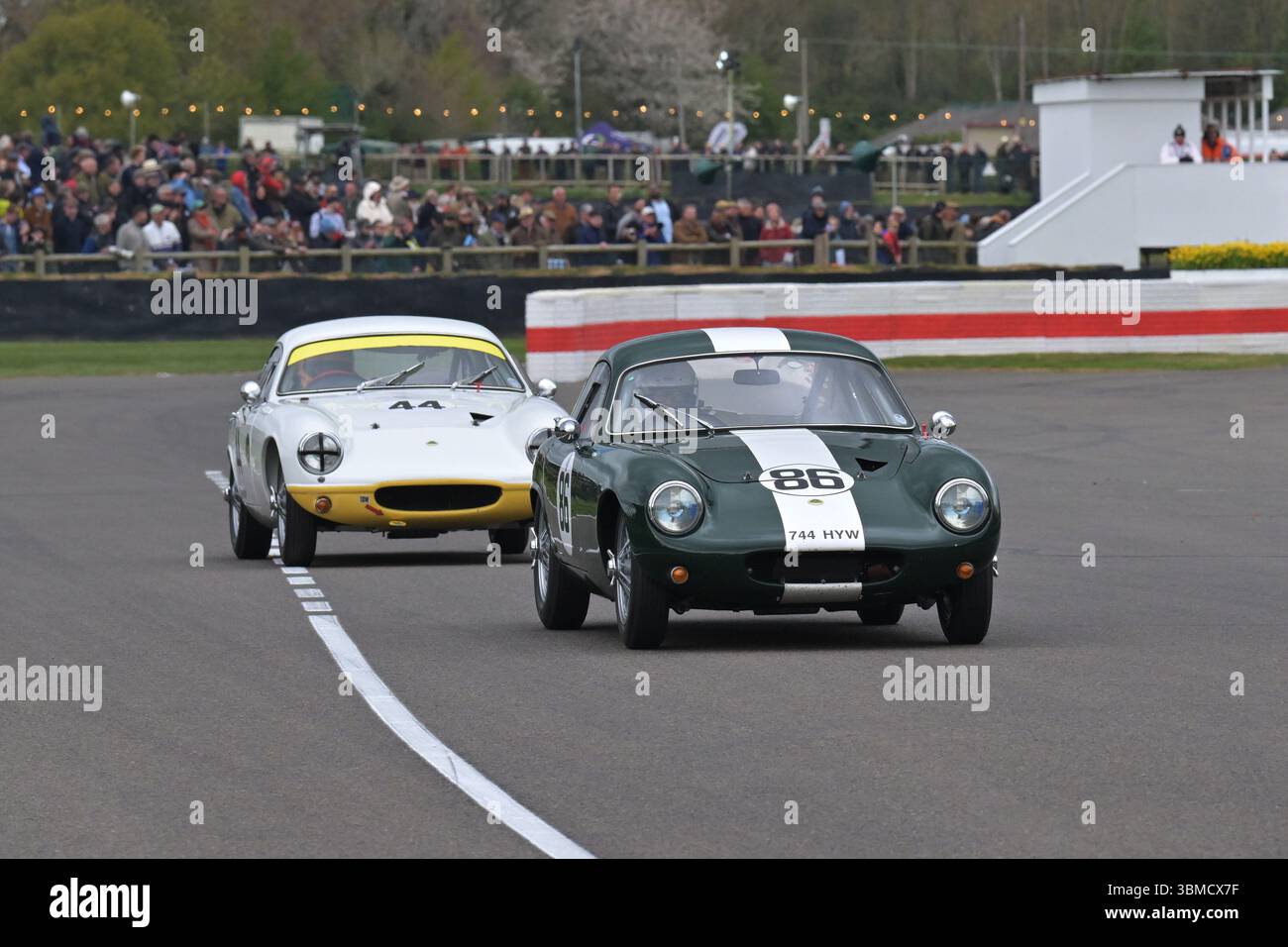 Guy Harman, Lotus Elite, Robin Ellis, Lotus Elite, Moss Trophy, a ...