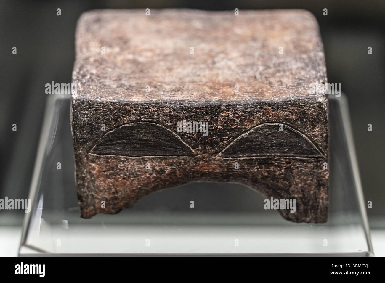 Clay altar with outlined eyes, Chalcolithic, fifth millennium BC ...