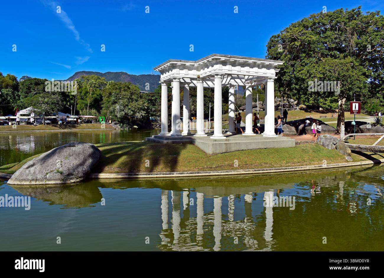 RIO DE JANEIRO, BRAZIL - June 19, 2025: Temple of Apollo (fake) at ...