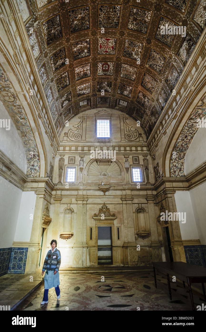 New sacristy, 16th century, Convent of Christ, year 1162, Tomar ...