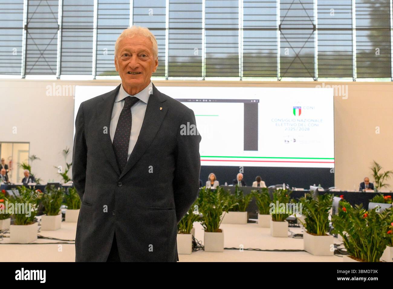 Roma, Italia. 26th June, 2025. Luciano Buonfiglio during the CONI ...