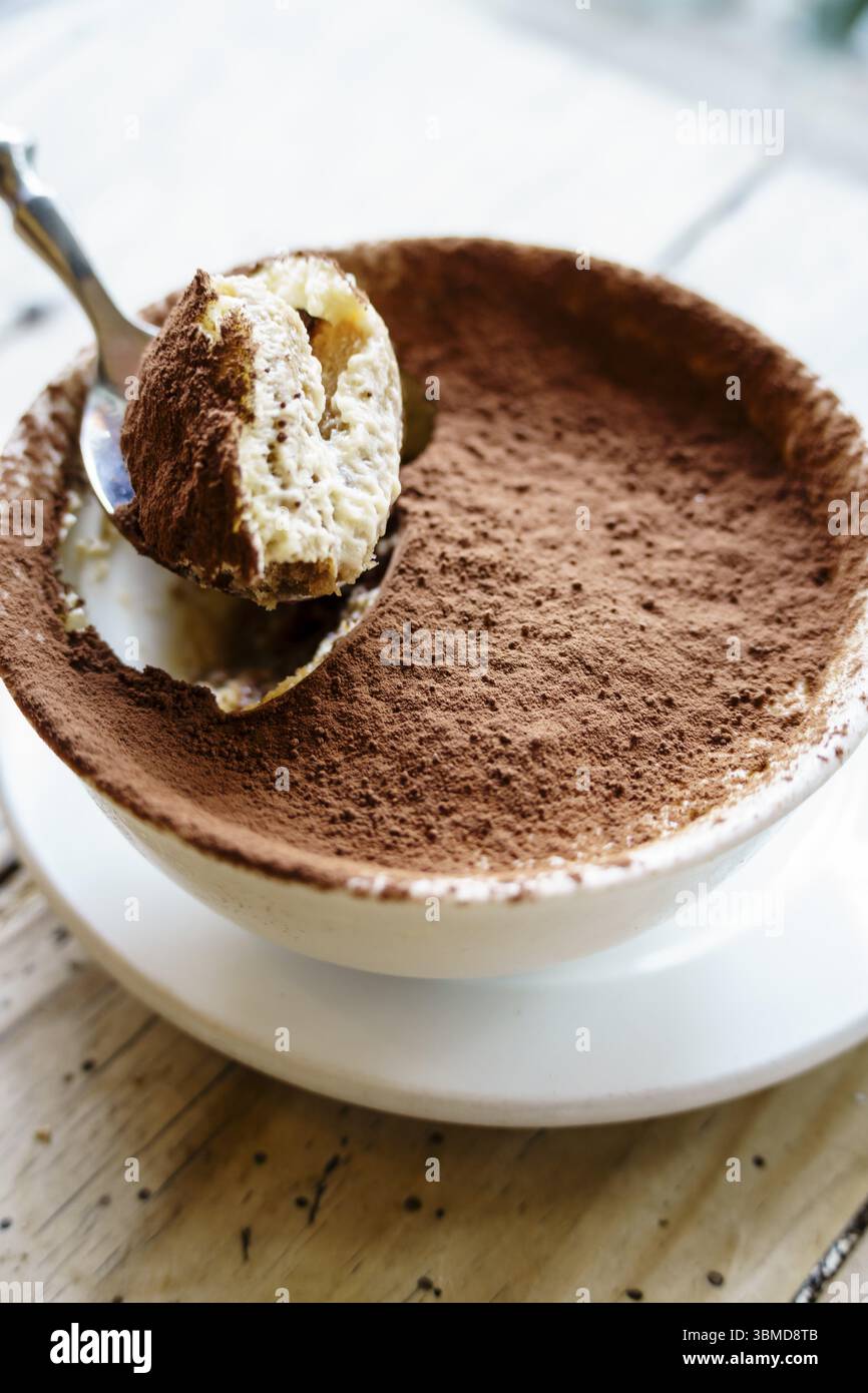 Nutella and mascarpone tiramisu, Sant Cugat del Valles, (Valles ...