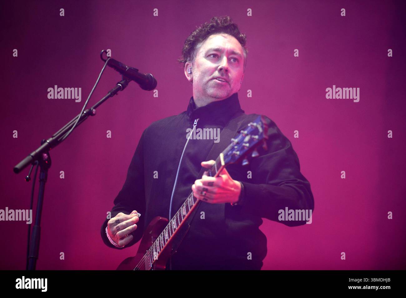 Rise Against live auf dem 27. Hurricane Festival 2025 am Eichenring. Scheeßel, 20.06.2025 Stock ...