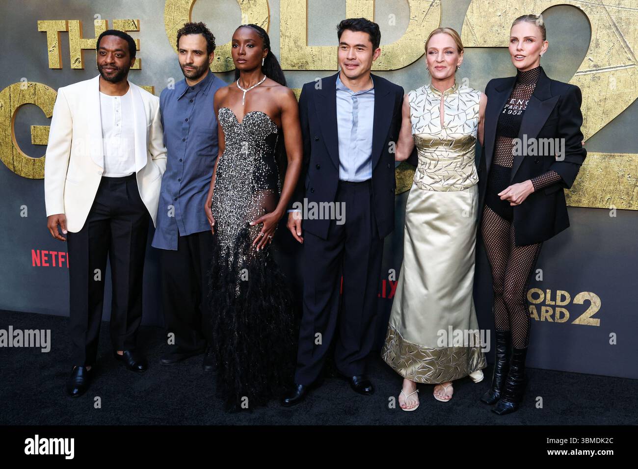 HOLLYWOOD, LOS ANGELES, CALIFORNIA, USA - JUNE 25: British actor Chiwetel Ejiofor, Dutch ...