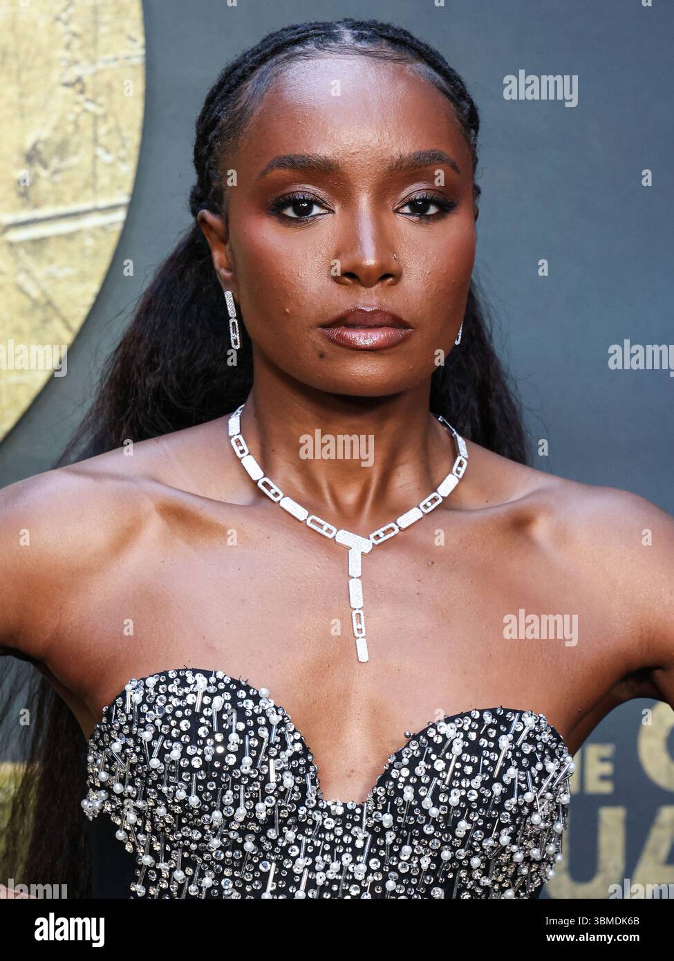 HOLLYWOOD, LOS ANGELES, CALIFORNIA, USA - JUNE 25: American actress KiKi Layne arrives at the ...