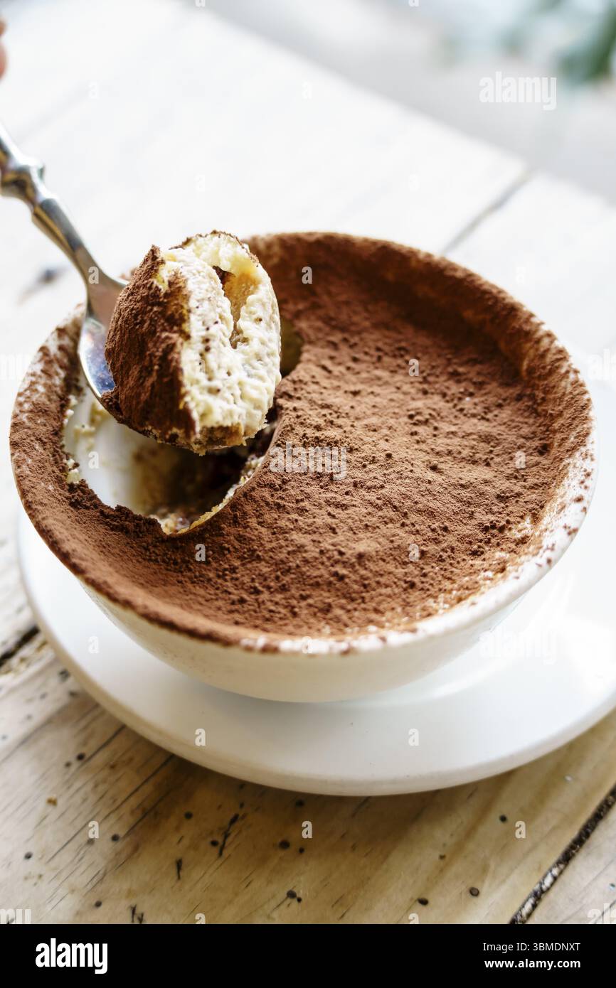 Nutella and mascarpone tiramisu, Sant Cugat del Valles, (Valles ...