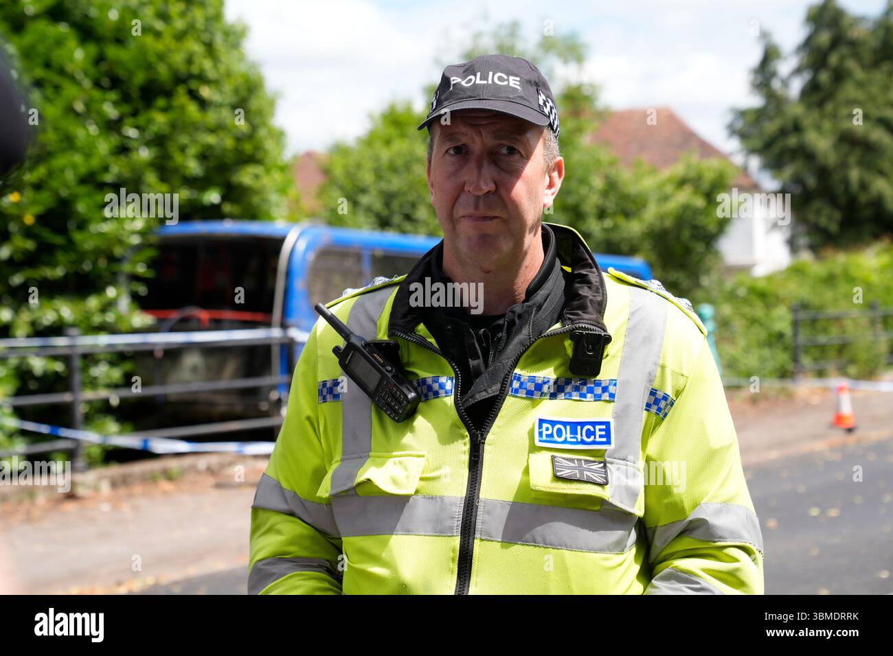 Inspector Andy Tester of Hampshire and Isle of Wight Constabulary ...