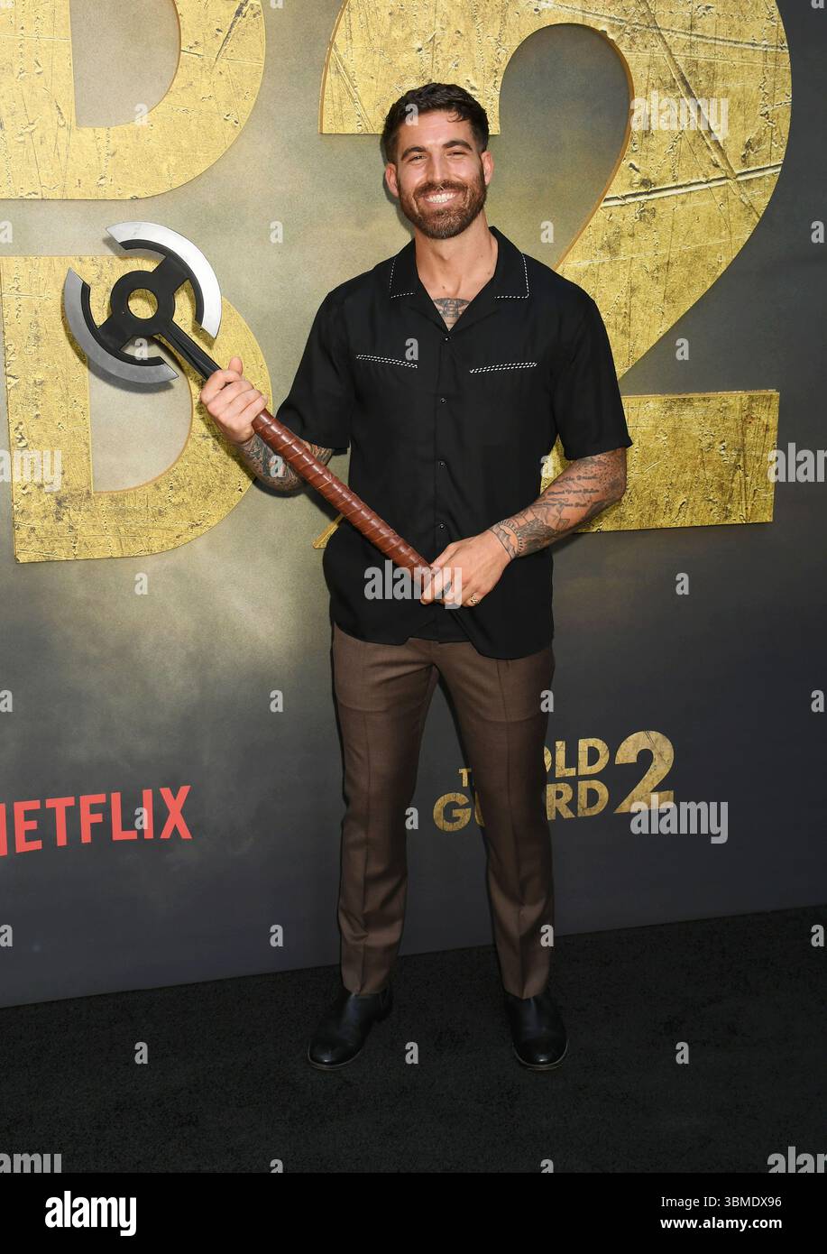 LOS ANGELES, CALIFORNIA - JUNE 25: Thoren "Thor" Bradley attends the ...