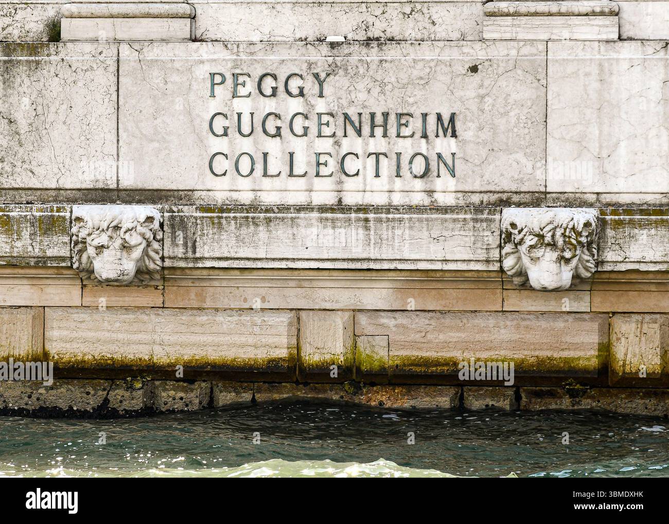 Sign of the Peggy Guggenheim Collection, one of the most important ...