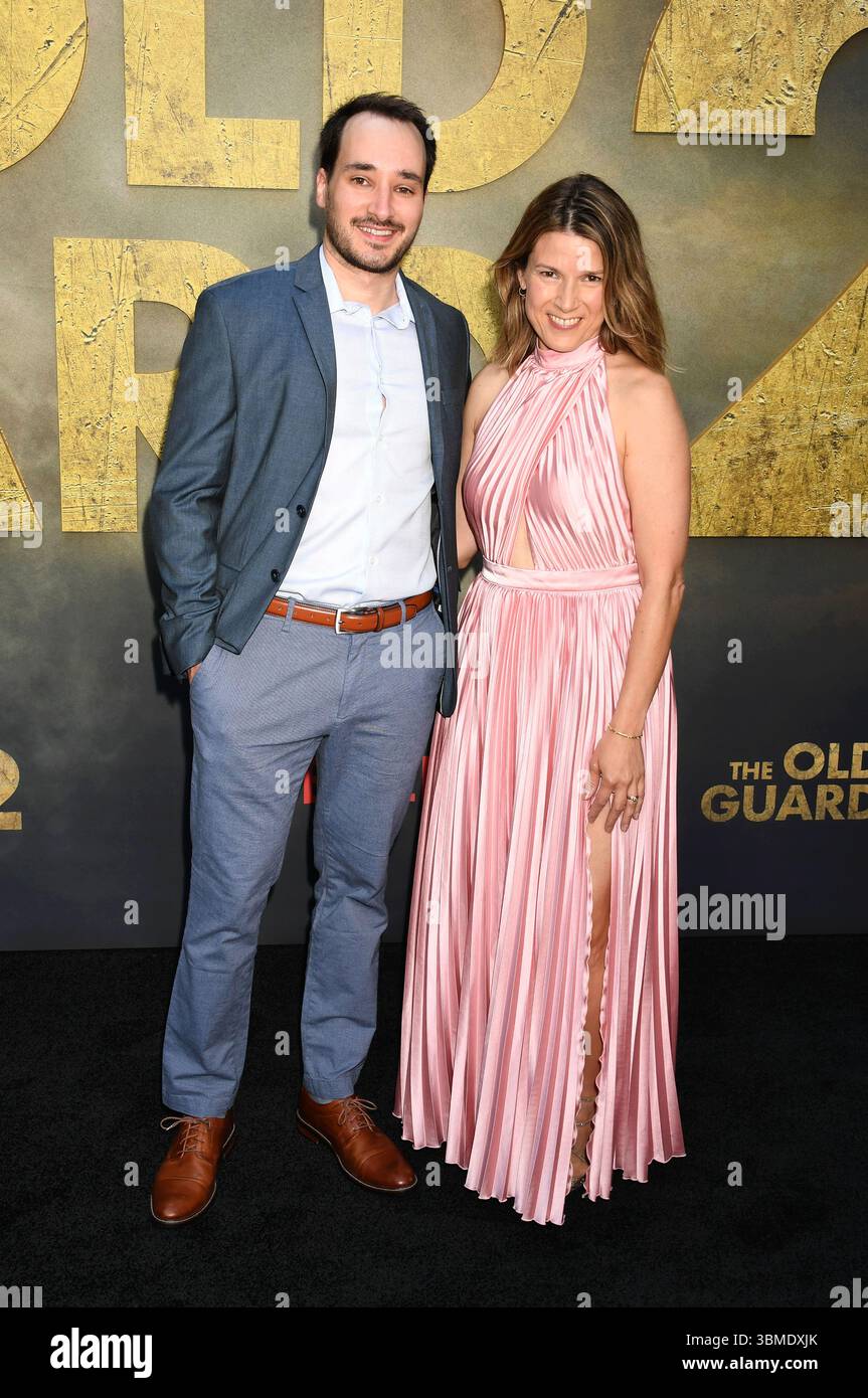 LOS ANGELES, CALIFORNIA - JUNE 25: (L-R) Steffen Thum and Ruth Barrett ...
