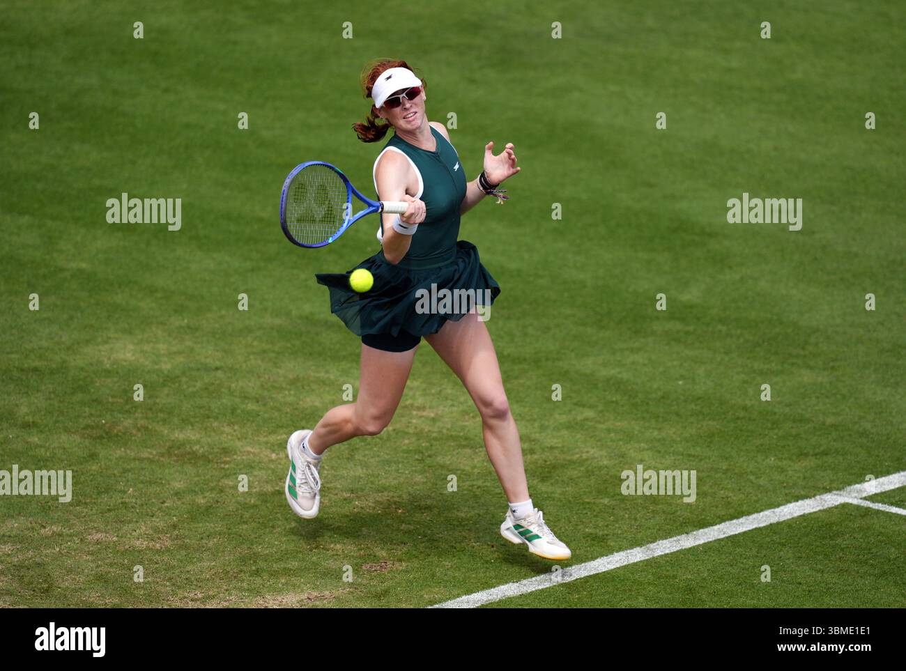 Maya Joint during her match against Anna Blinkova on day four of the ...
