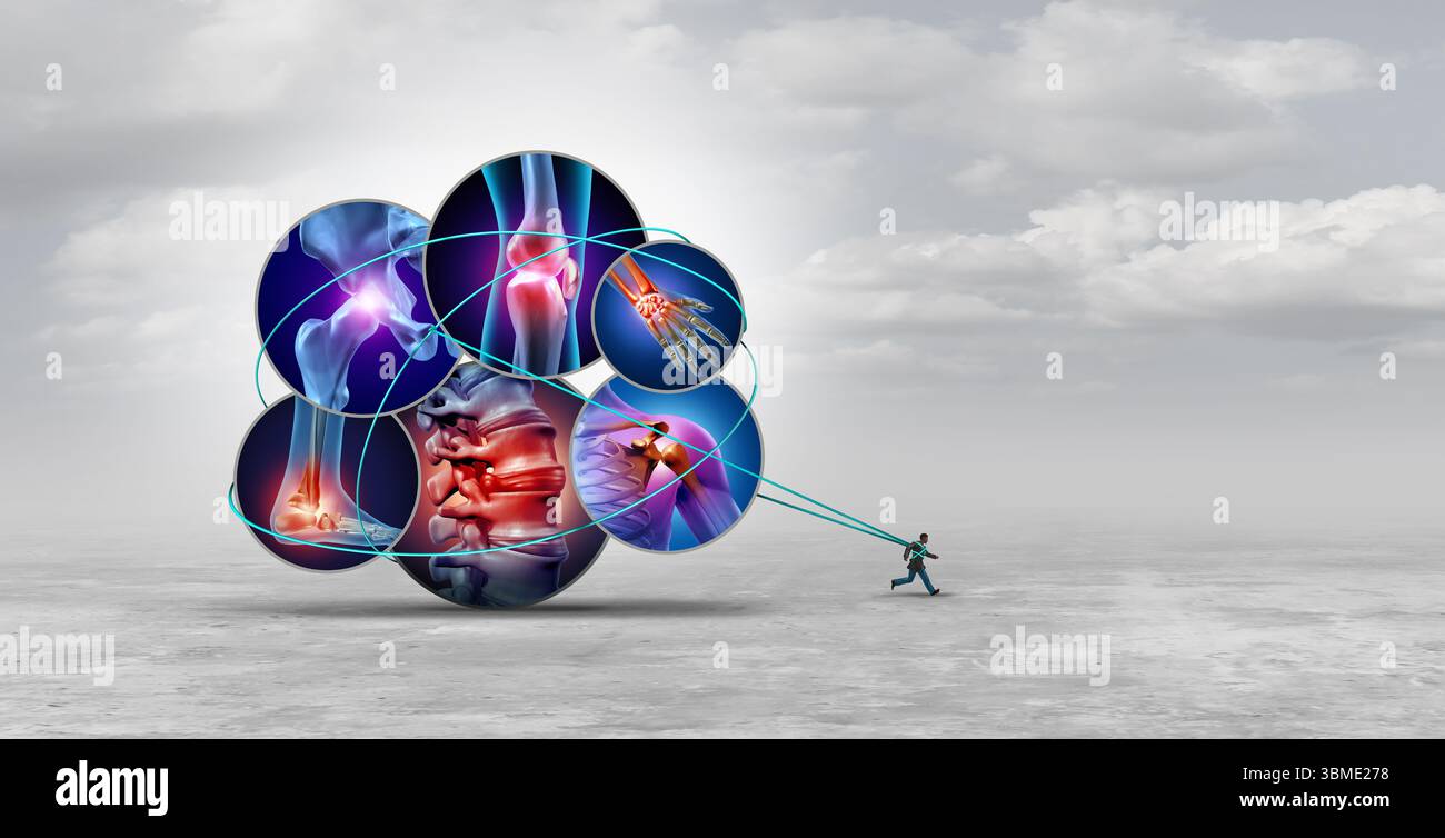 Struggling with heavy burden of chronic pain as body pain including ...