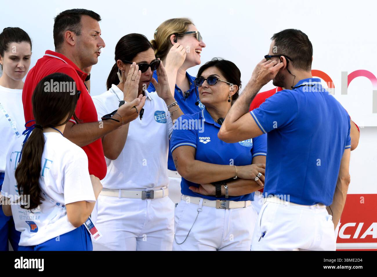 Rome, Italy. 26th June, 2025. Judges talk before the morning session of ...