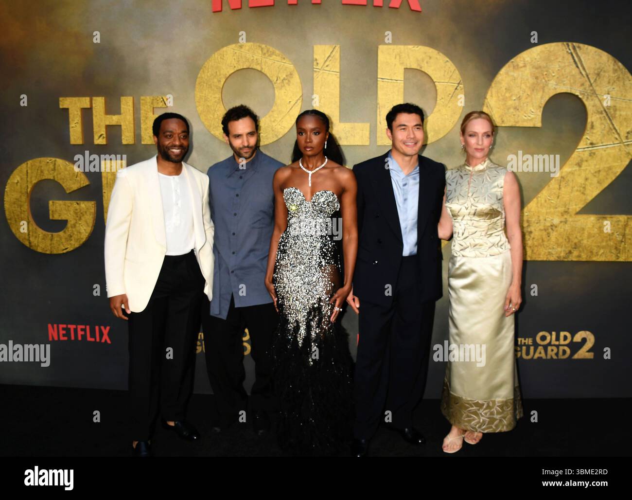 LOS ANGELES, CALIFORNIA - JUNE 25: (L-R) Chiwetel Ejiofor, Marwan ...