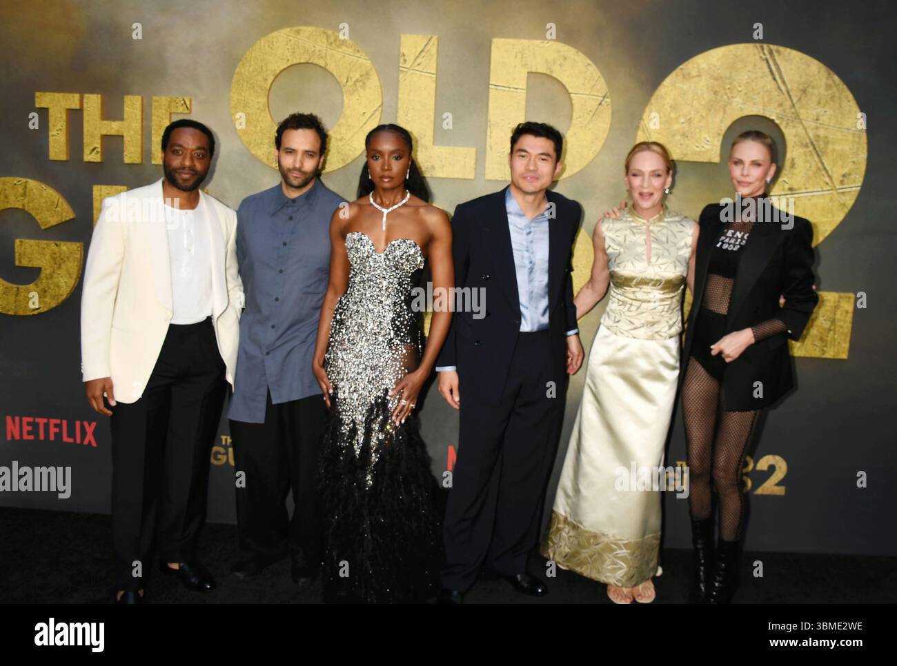 LOS ANGELES, CALIFORNIA - JUNE 25: (L-R) Chiwetel Ejiofor, Marwan ...