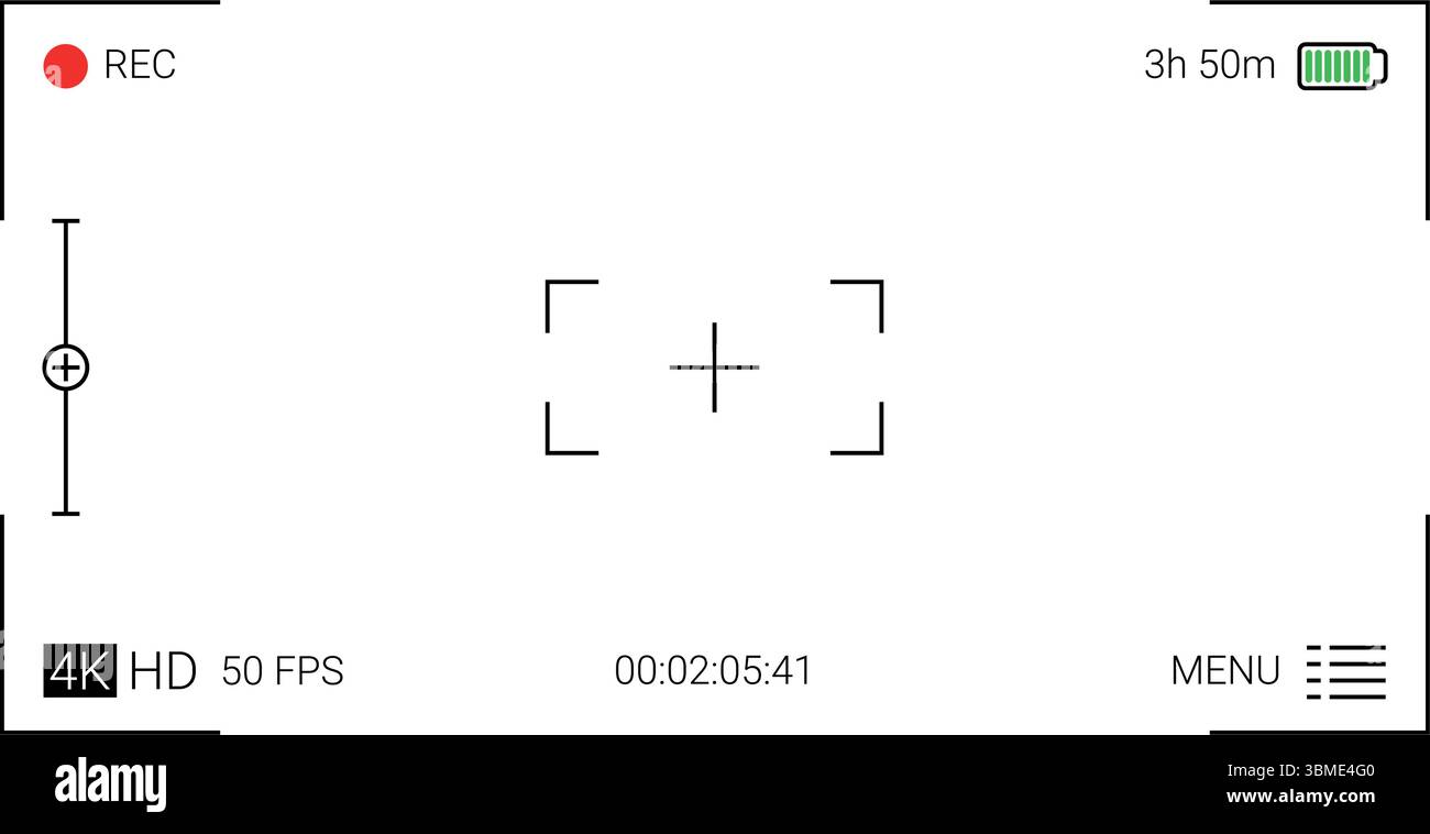 Recording view Stock Vector Images - Alamy