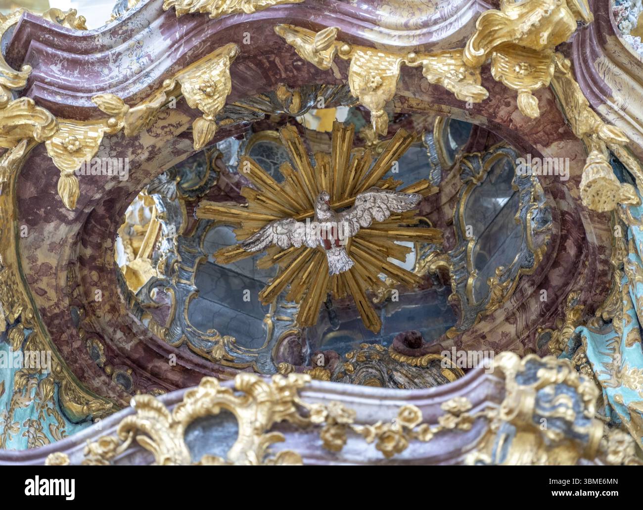 Pilgrimage Church of the Flagellated Saviour on the Wies, Wieskirche ...