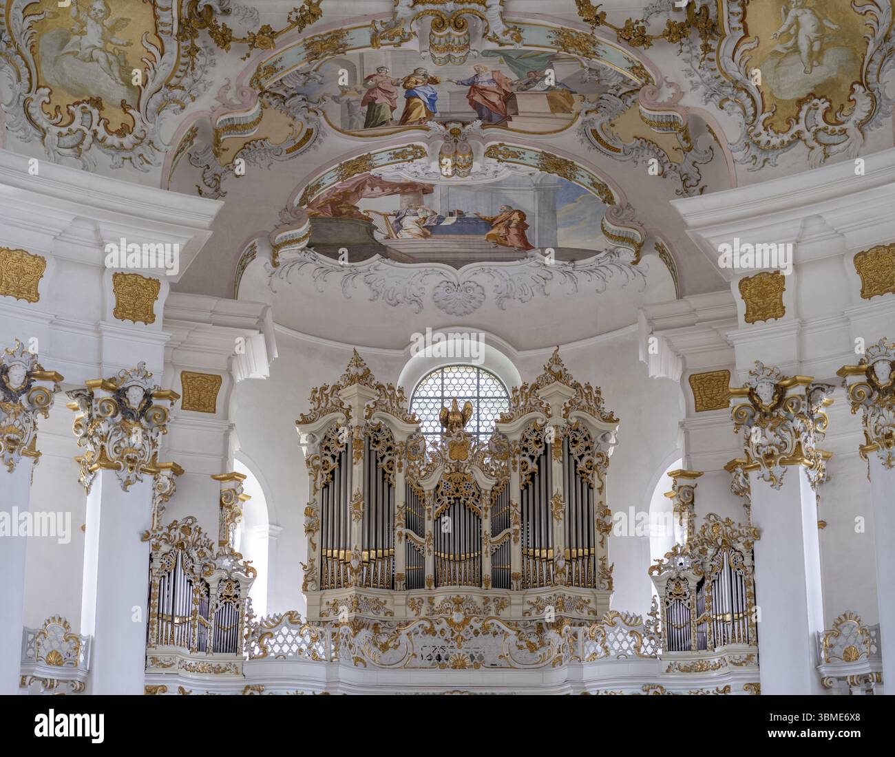 Pilgrimage Church of the Flagellated Saviour on the Wies, Wieskirche ...