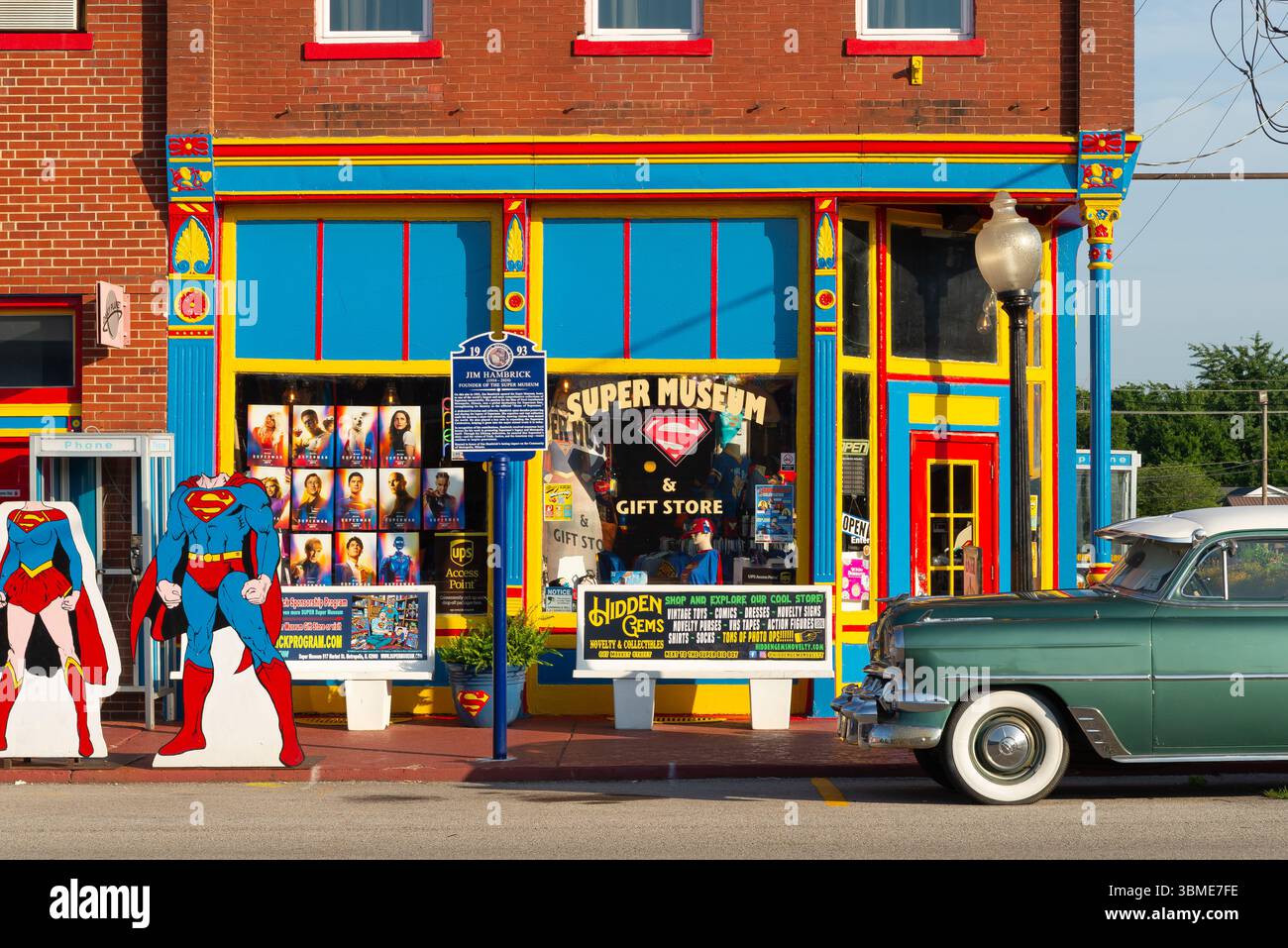 Metropolis, Illinois - United States - June 24th, 2025: Exterior of The ...