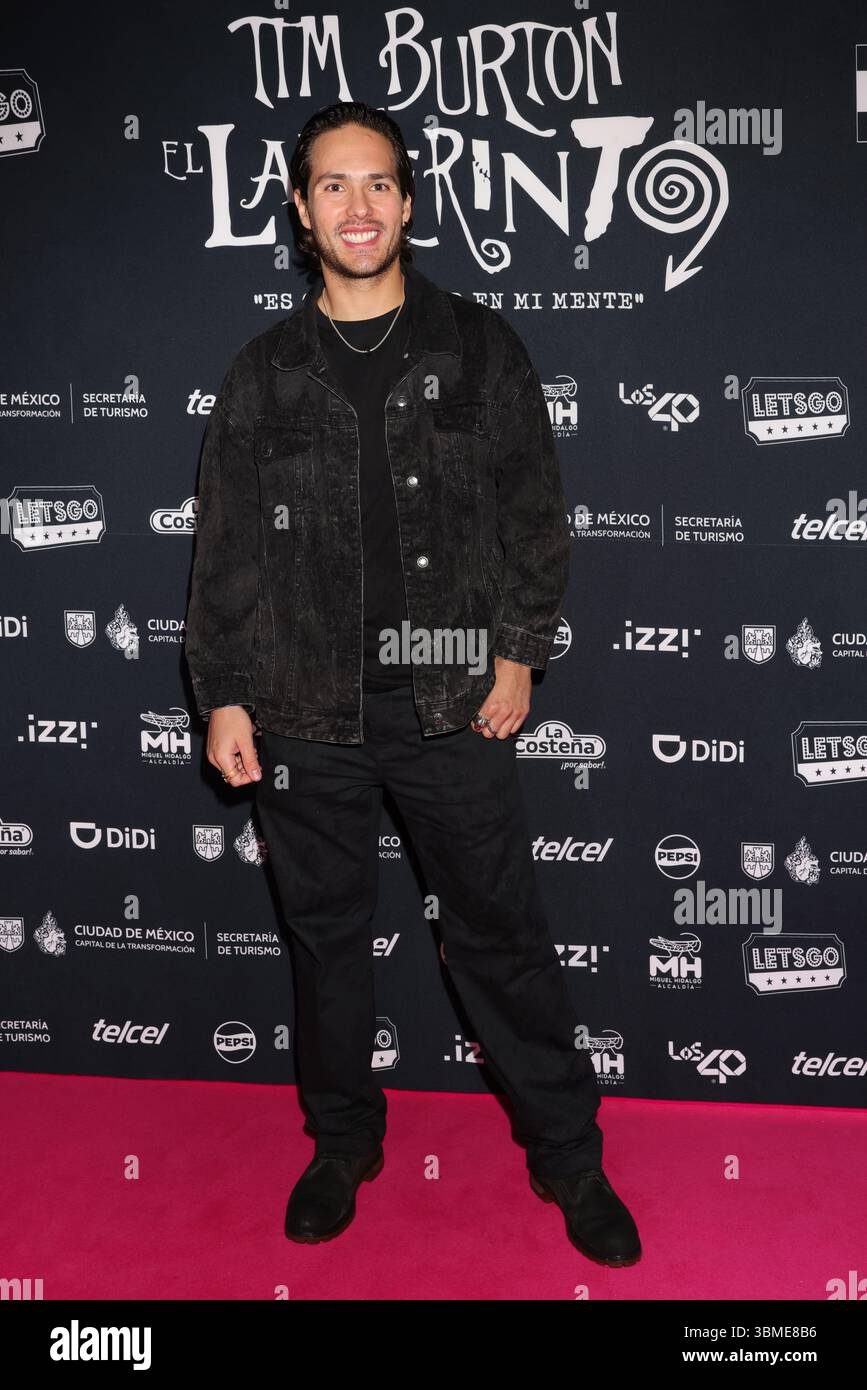 Mexico City, Mexico. 25th June, 2025. Marco Leon attends the red carpet ...