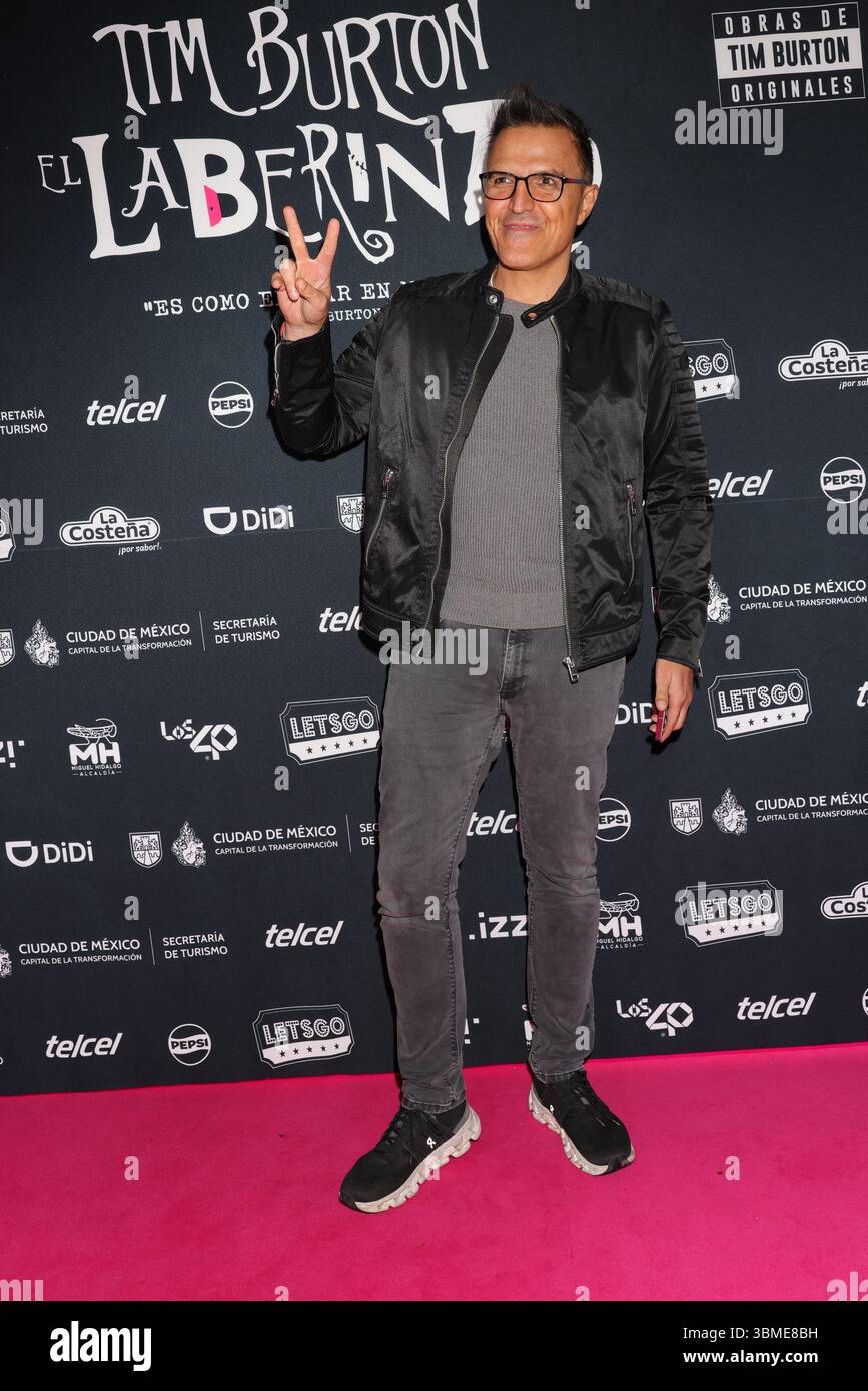 Billy Rovzar attends the red carpet for immersive exhibition 'Labyrinth ...