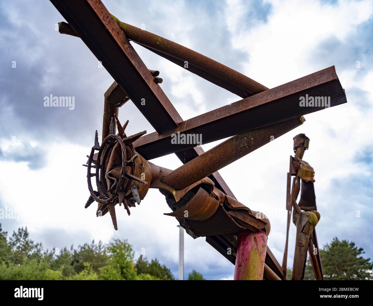 Path of Hope at the Point Alpha memorial site between Geisa in ...