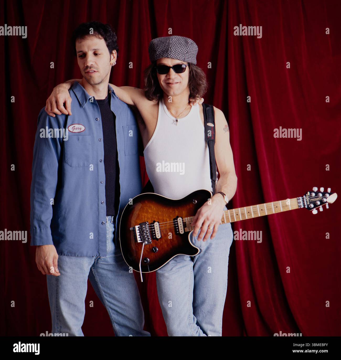 Eddie Van Halen and Gary Cherone 1995 Credit: Ross Pelton/MediaPunch ...