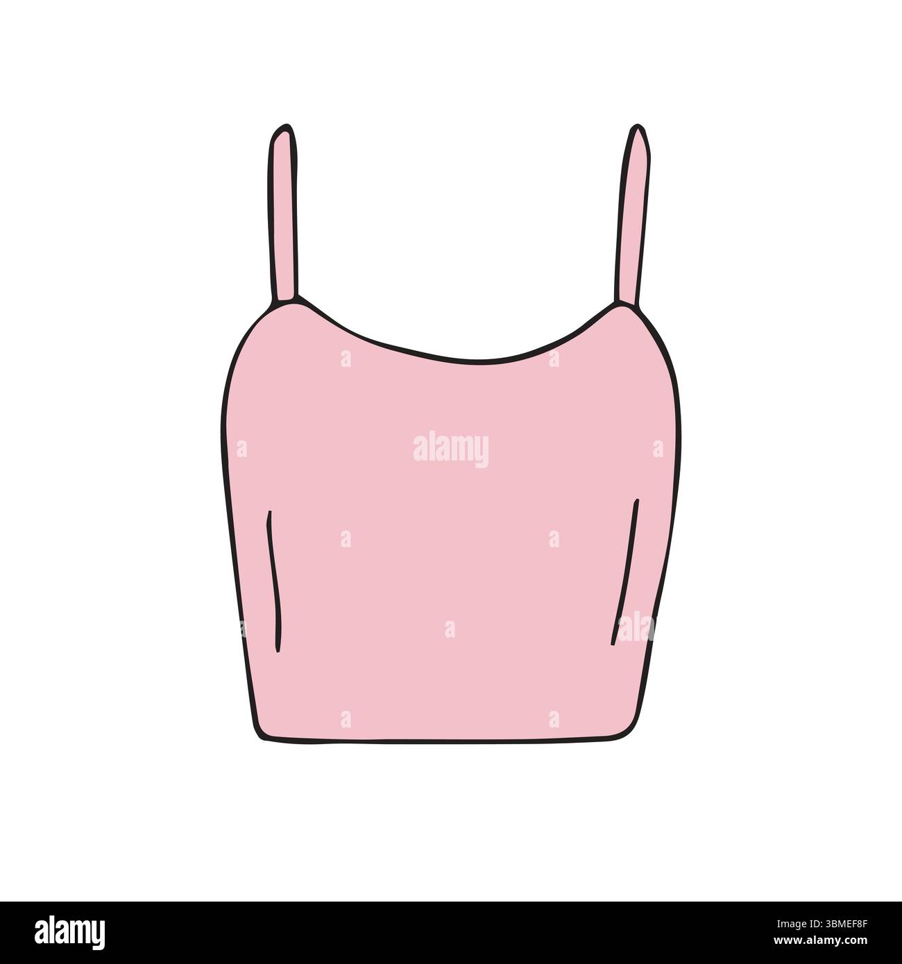 Tank top sketch Stock Vector Images - Alamy