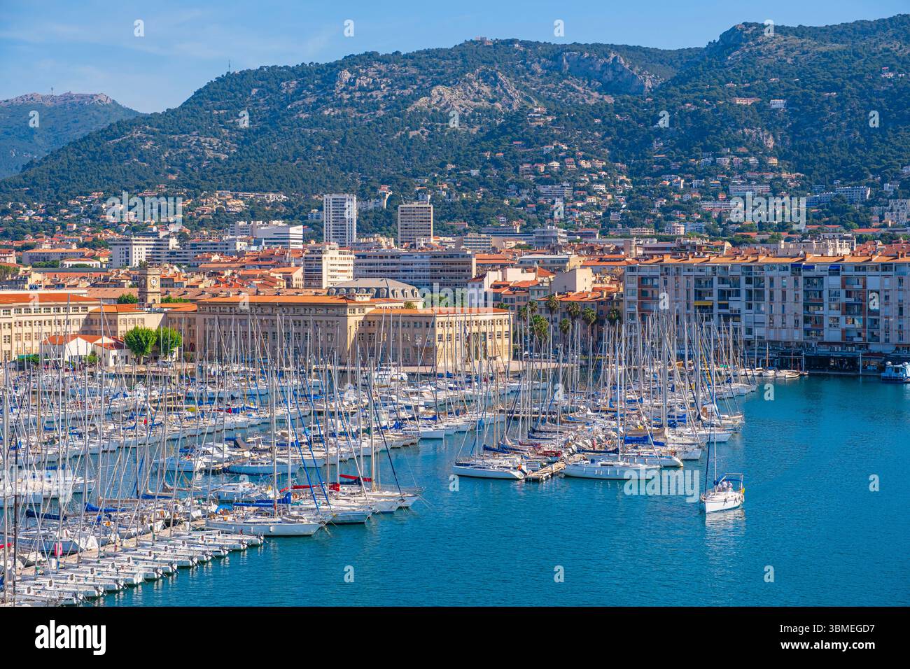 France, Var, Toulon, the marina Stock Photo - Alamy