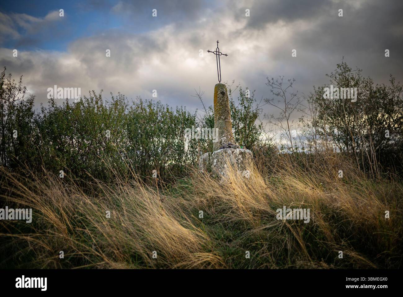 France, Loire, The Forez Mountains, Way of St James, GR765, Via ...