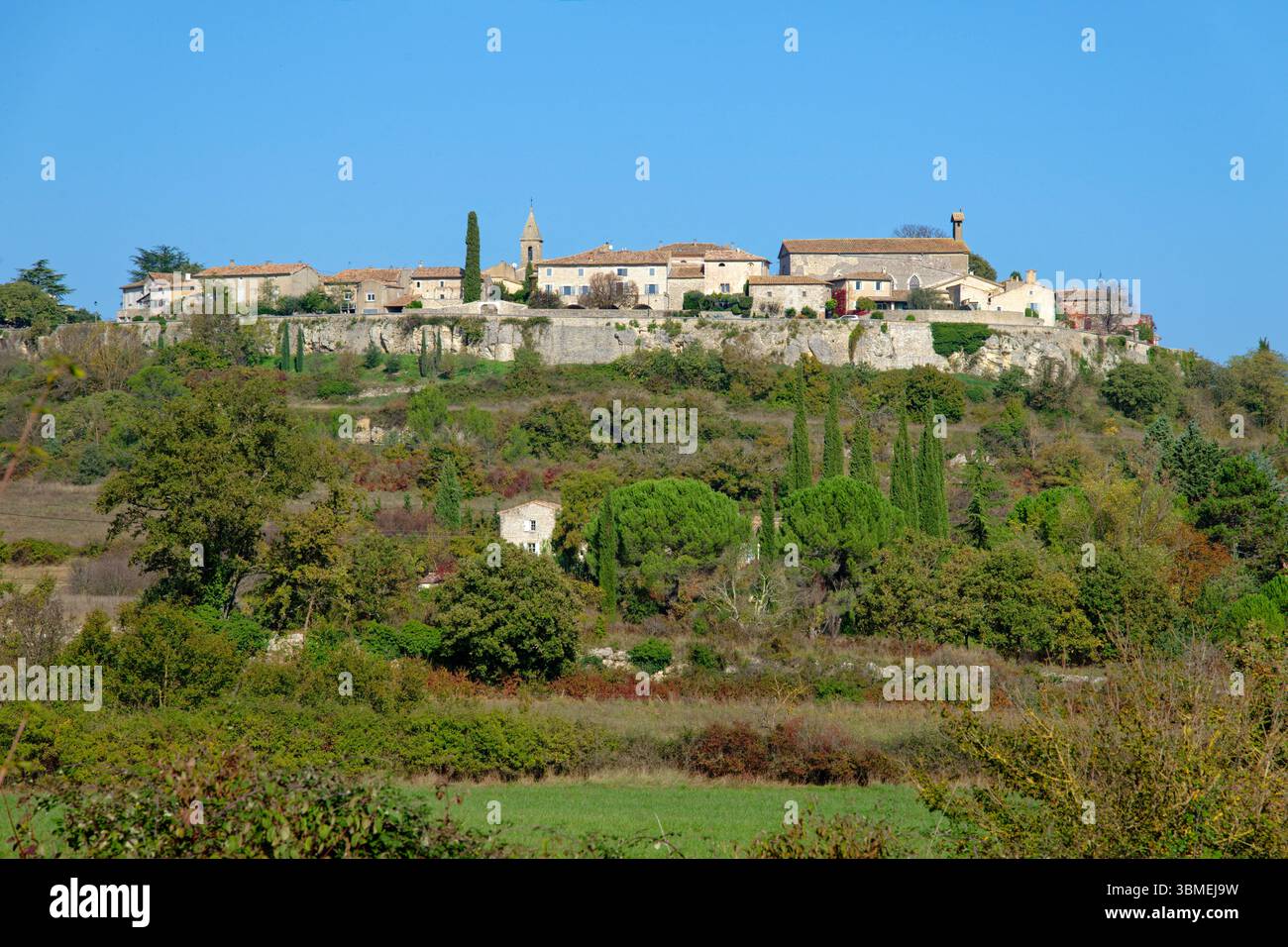 France, Gard, Lussan (perched village), labeled One of the Most ...