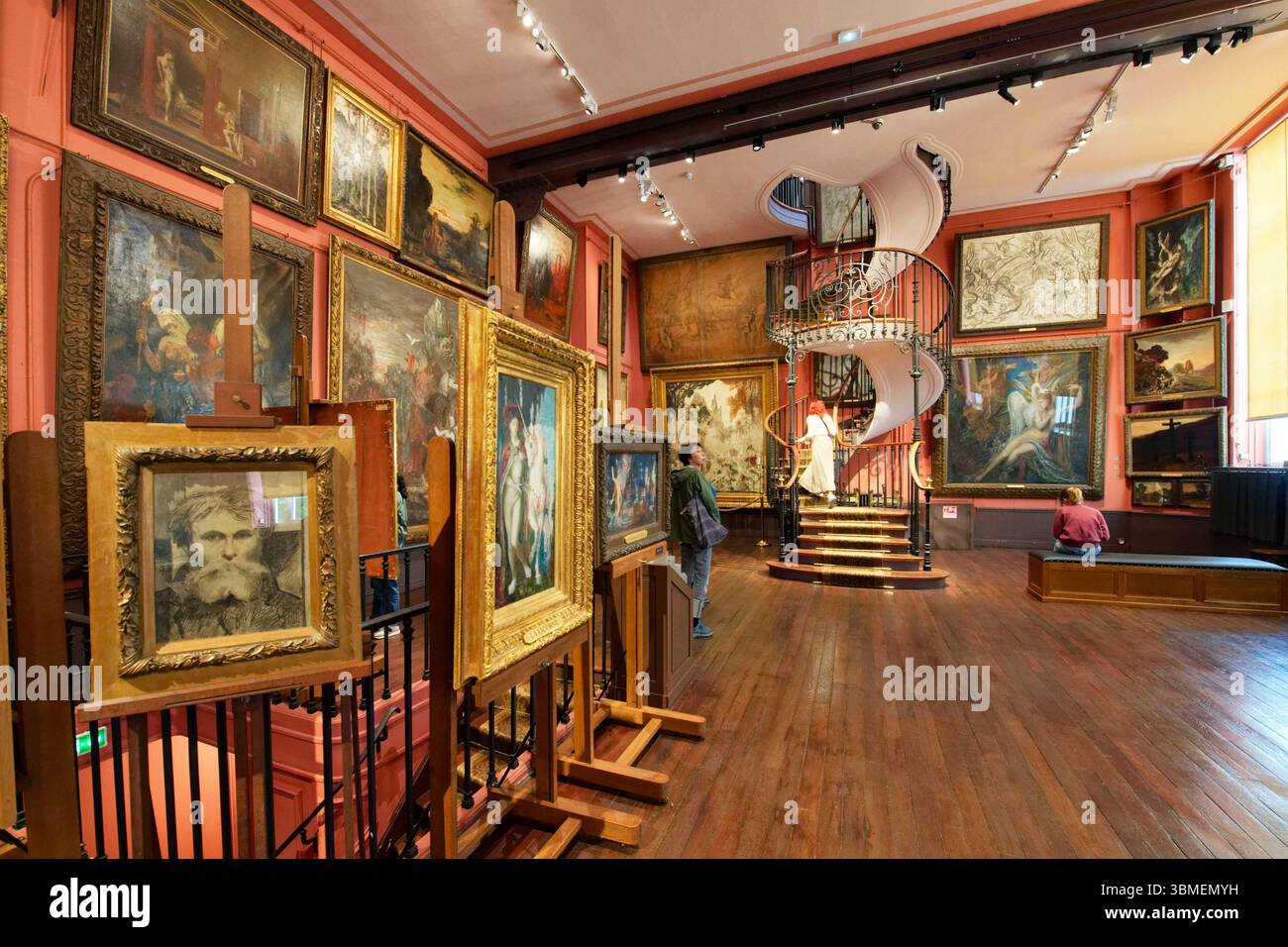 France, Paris, Nouvelle Athenes district, Gustave Moreau museum ...