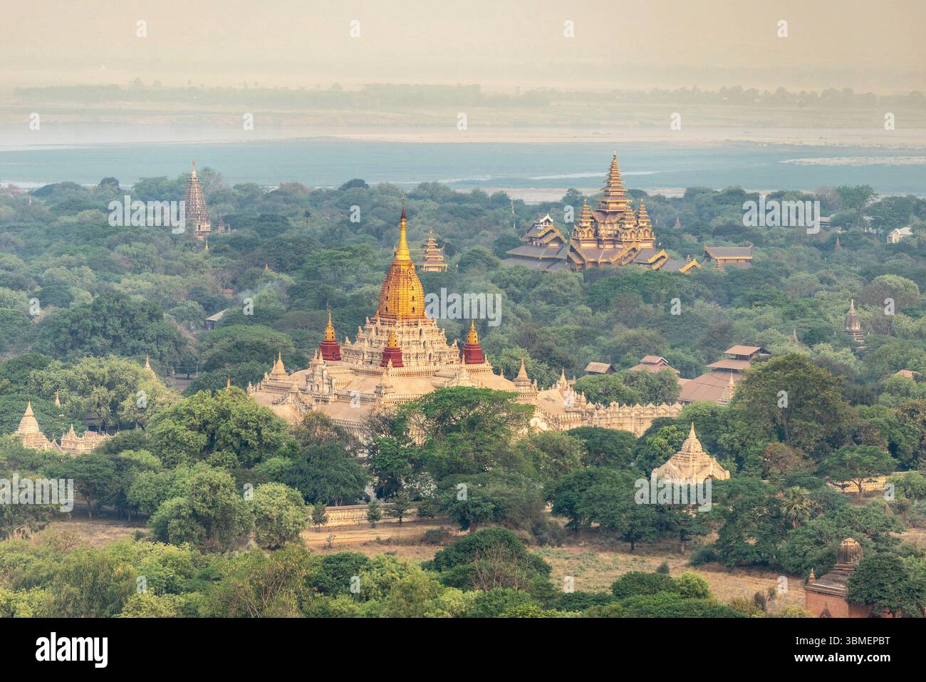 Myanmar (Burma), Mandalay Province, Bagan, UNESCO World Heritage Site ...