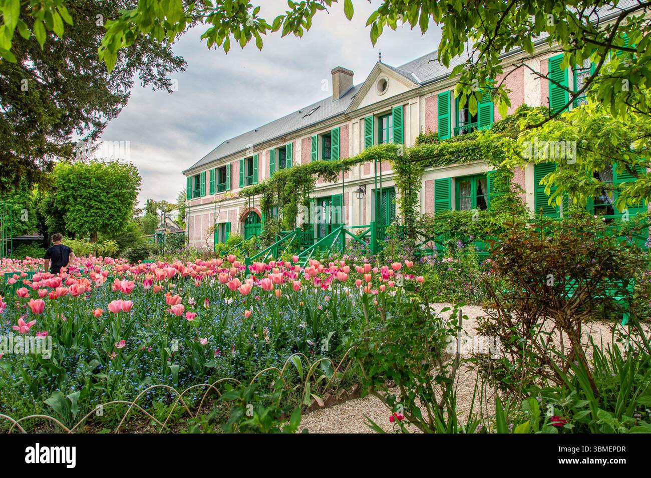 France, Eure, Giverny, Claude Monet foundation, Claude Monet's house ...