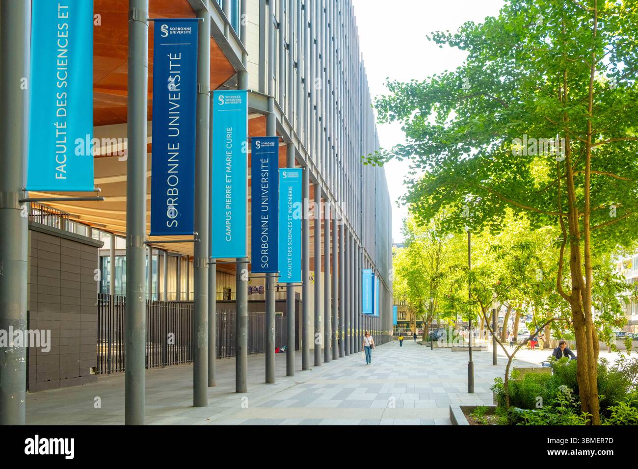 France, Paris, Jussieu University (Sorbonne University Stock Photo - Alamy