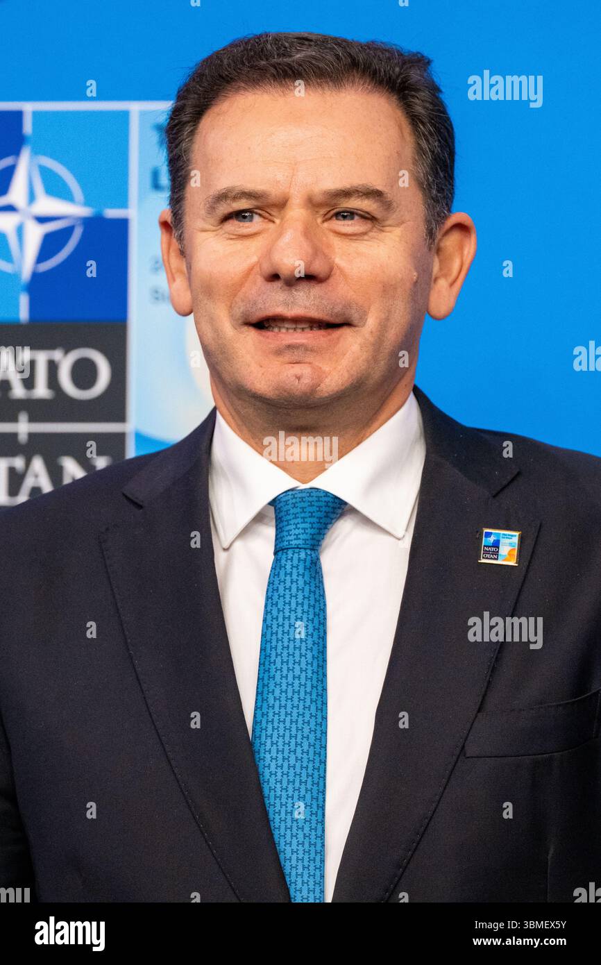 Portugal Prime Minister Luis Montenegro attending 2025 NATO Summit at ...