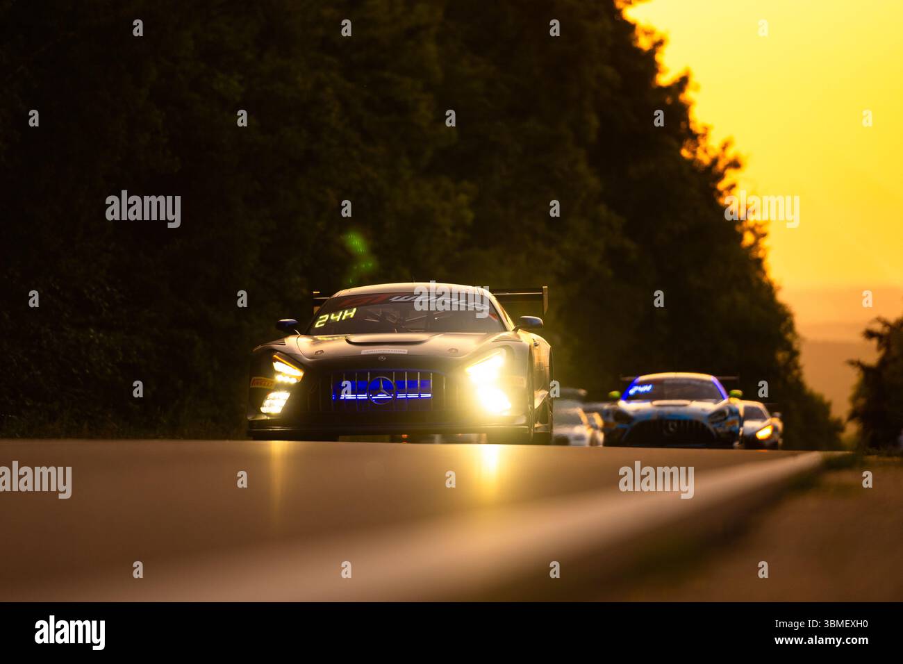 Mercedes-AMG GT3 Evo, action during the CrowdStrike 24 Hours of Spa ...