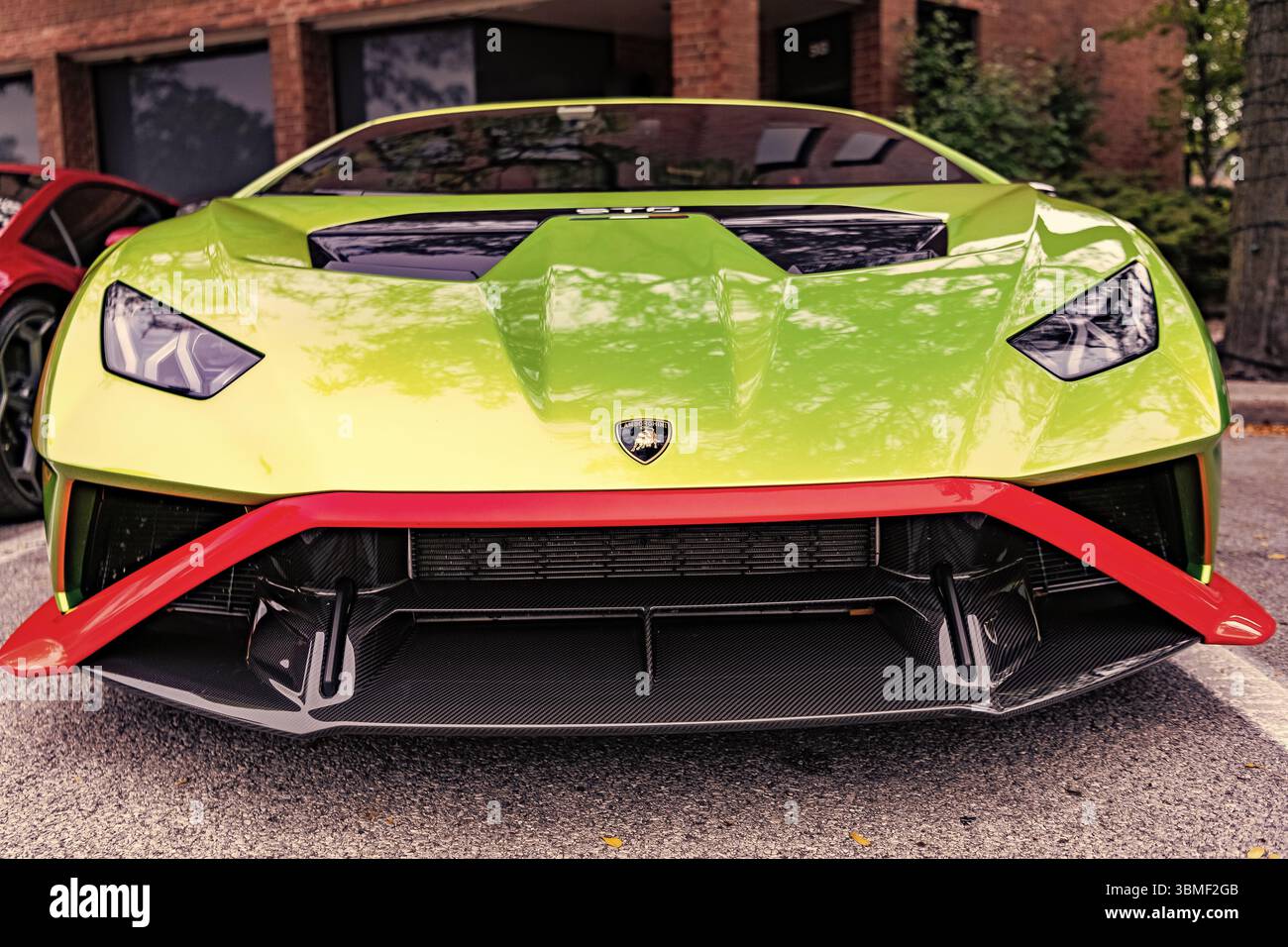 Chicago, Illinois - September 29, 2024: 2021 Lamborghini Huracan STO ...