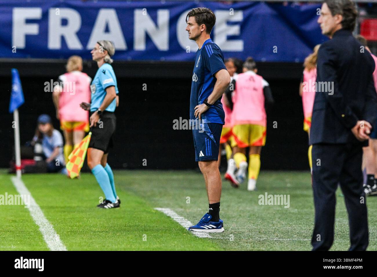 Valenciennes, France. 20th June, 2025. Assistant Coach Magnus Palsson ...