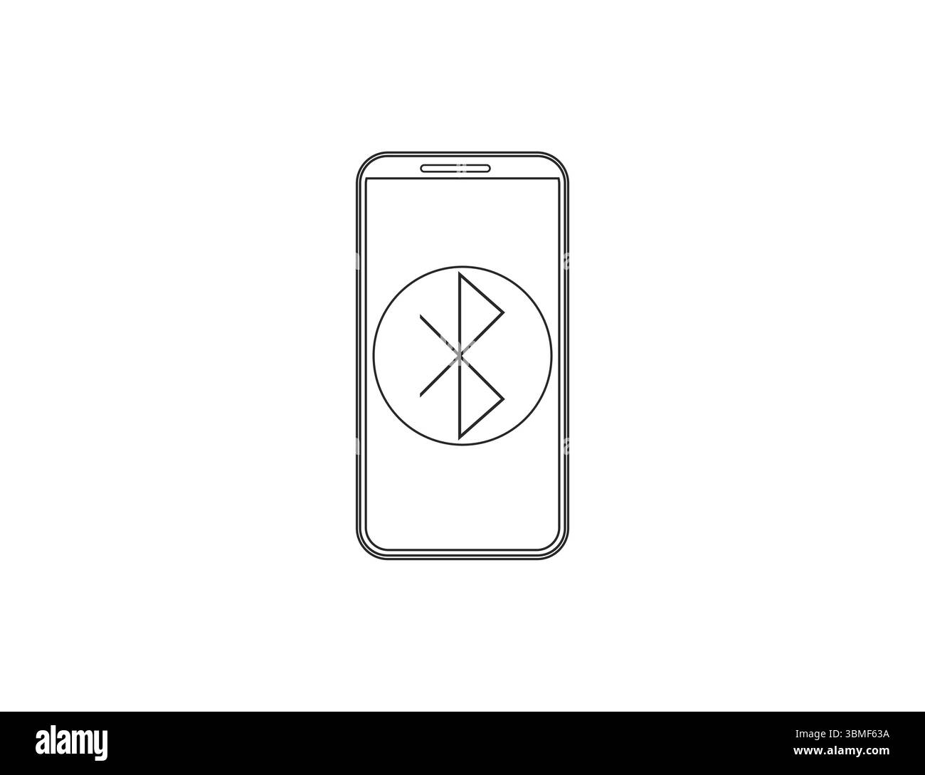 Bluetooth, connection, phone icon. Vector illustration Stock Vector ...