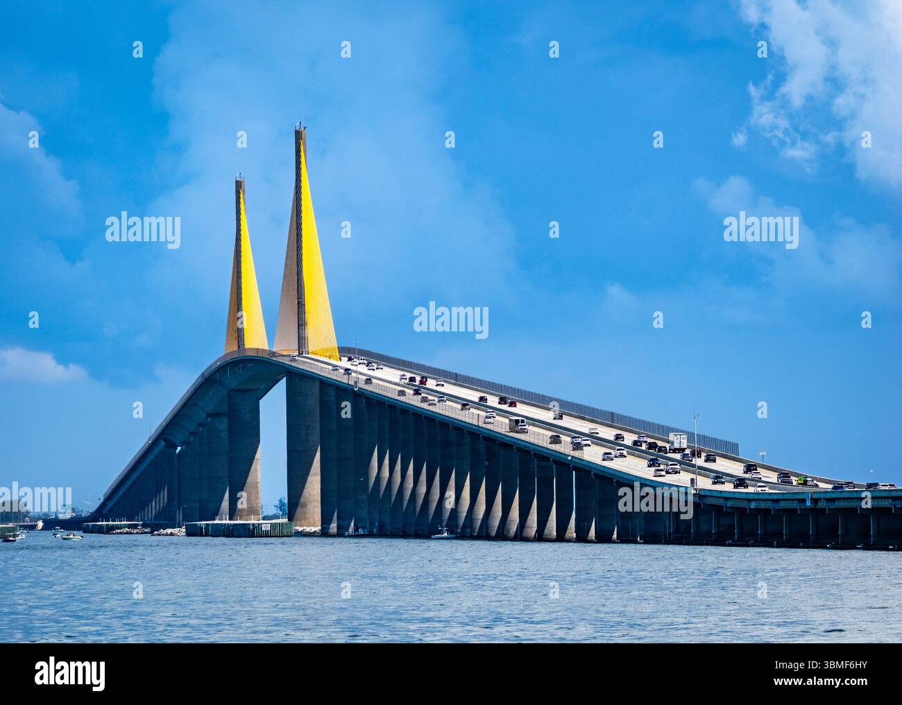 Sunshine Skyway Bridge, officially known as the Bob Graham Sunshine ...