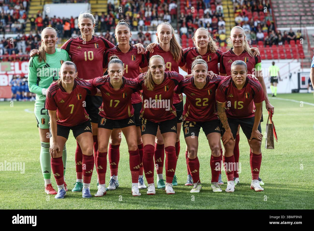 Brussels, Belgium. 26th June, 2025. a friendly soccer game between the ...