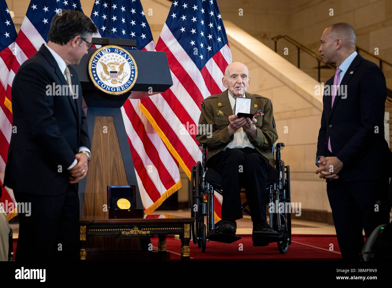Washington, USA. 26th June, 2025. Speaker of the House Mike Johnson (R ...