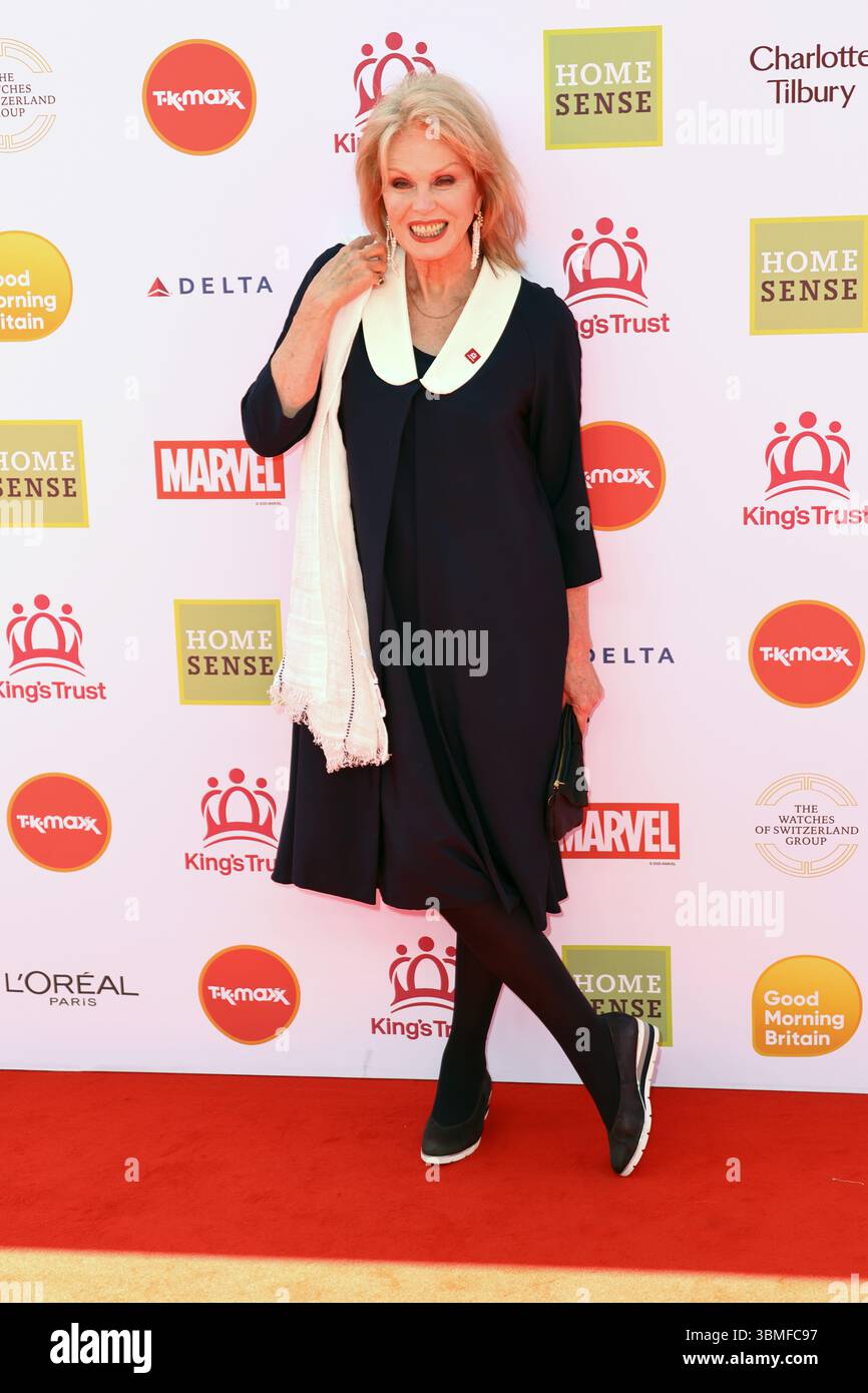 Joanna Lumley, The King's Trust and TK Maxx & Homesense Awards 2025 ...