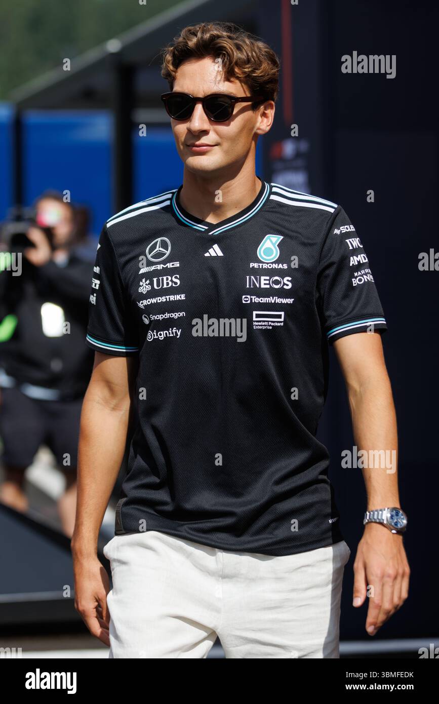 George Russell (Mercedes AMG Petronas Formula One Team, #63), Grosser ...