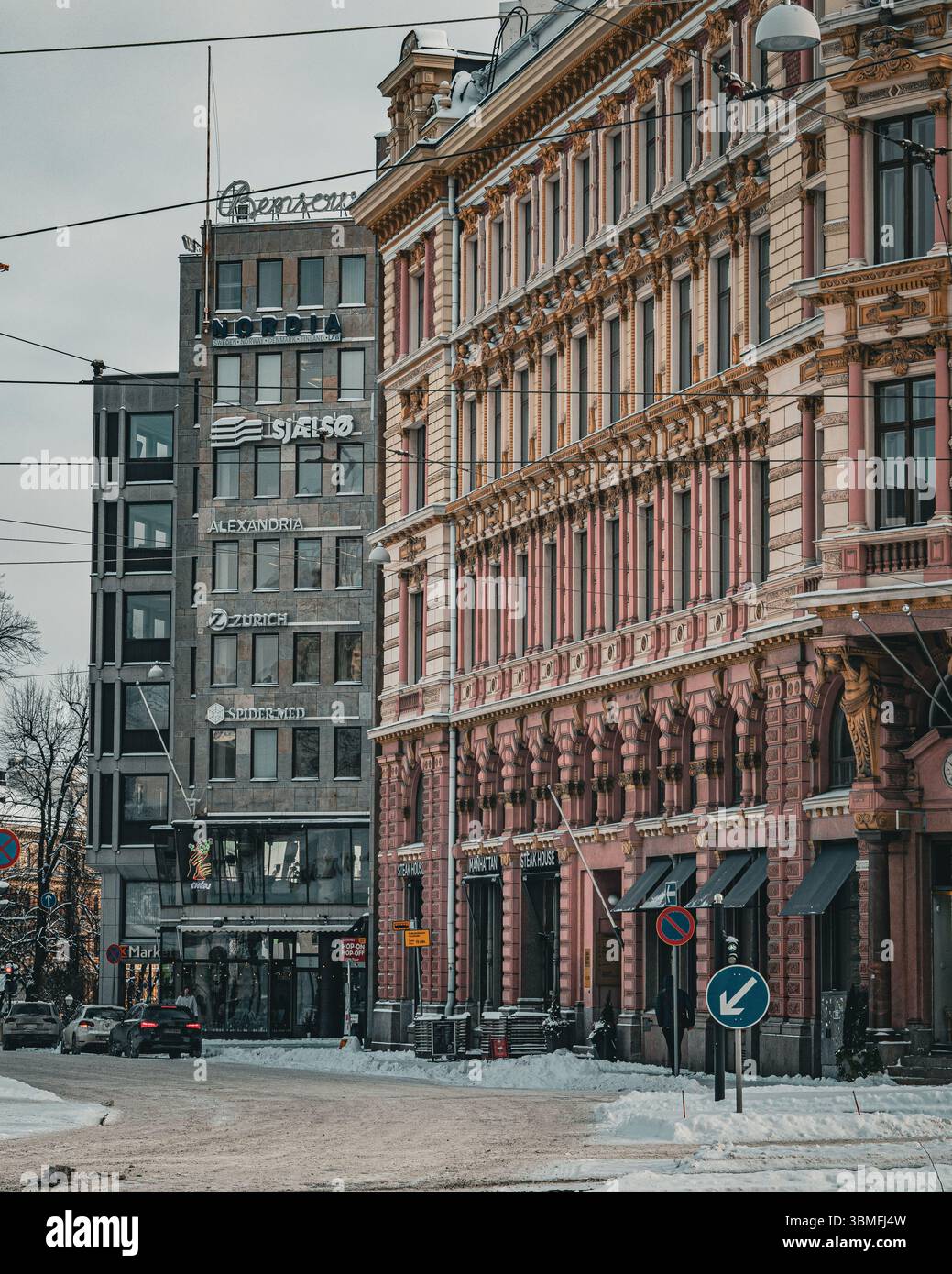 Helsinki city archtitecture Stock Photo - Alamy