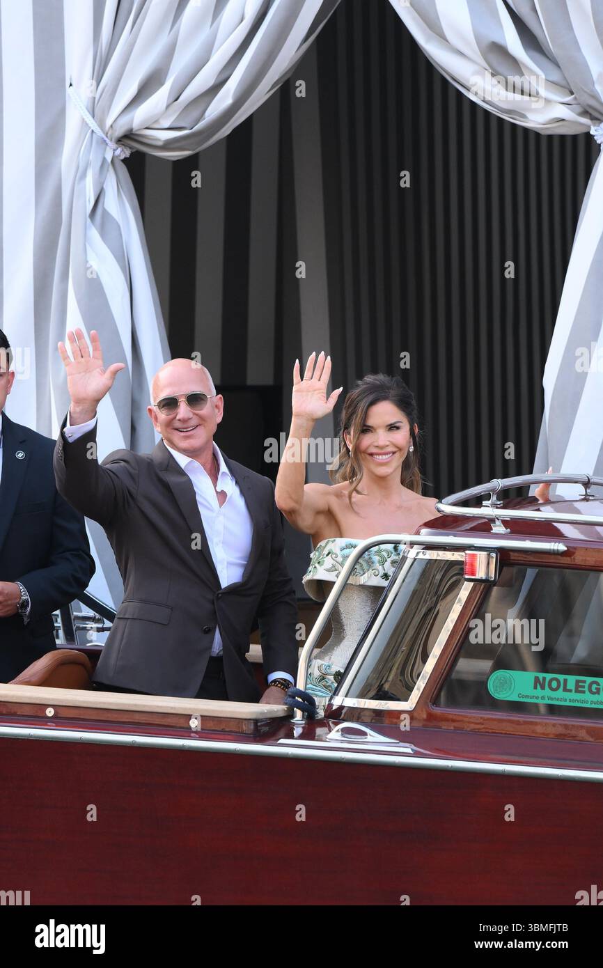 Jeff Bezos, Lauren Sanchez Jeff Bezos and Lauren Sànchez Wedding The ...