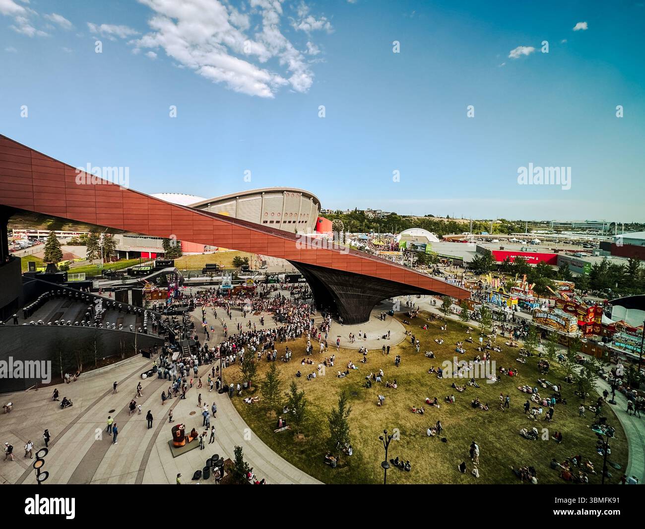 Calgary, Alberta - July 4, 2024: Architectrual details and sights in ...