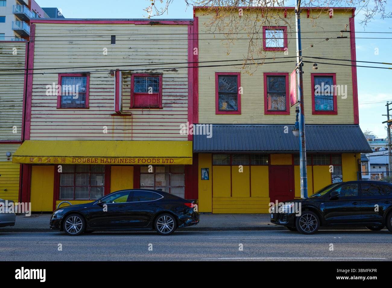 The historic Double Happiness Foods building along Powell Street in ...